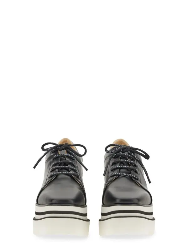 Stella McCartney Elyse Lace Up Platform Shoes