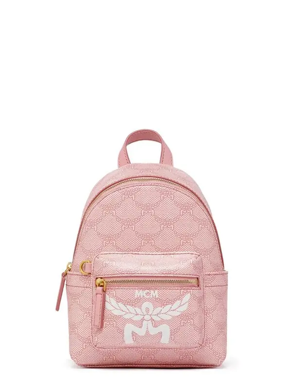 Mcm Stark Lauretos Backpack - Pink