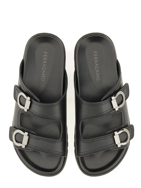 FERRAGAMO Double Strap Sandal
