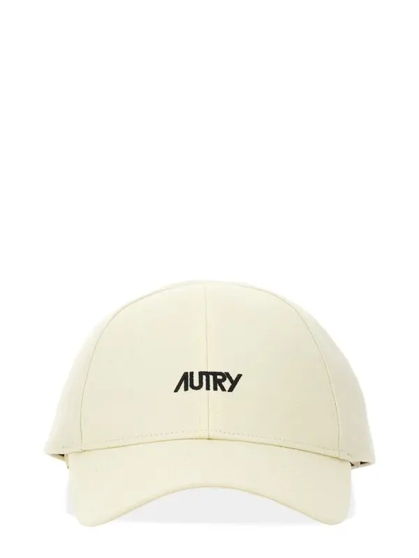 AUTRY Baseball Cap With Logo - Beige