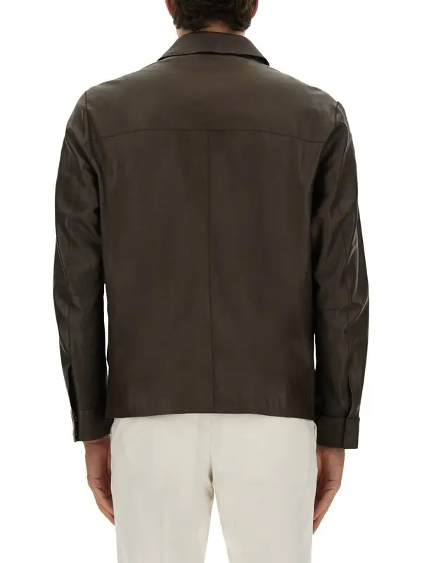 Hugo Boss Leather Jacket