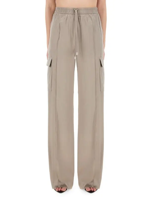 TOM FORD Silk-blend Cargo Pants - Beige