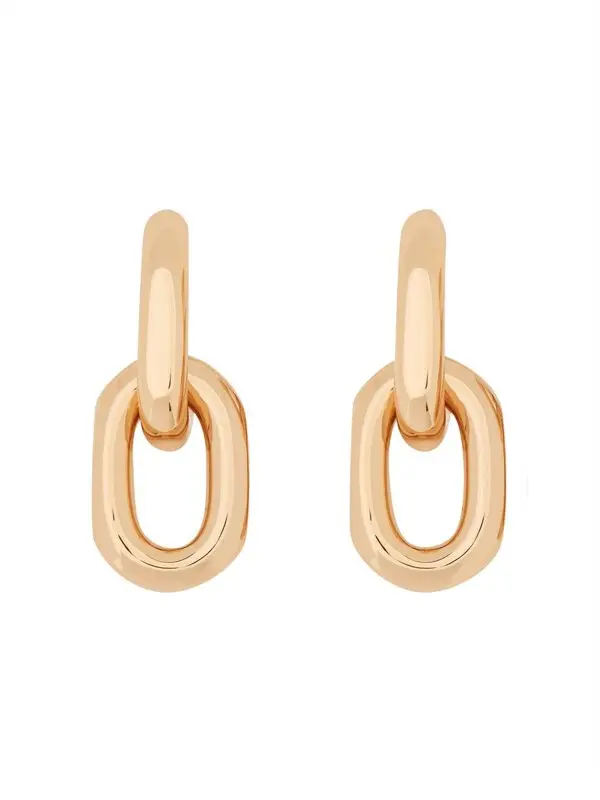 Rabanne Link Xl Earrings - Gold