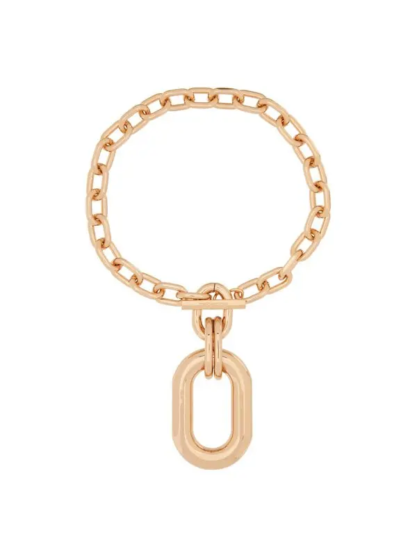 Rabanne Xl Link Necklace - Pink
