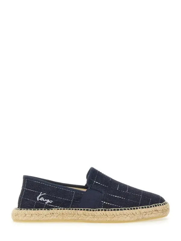 Kenzo Espadrille With Logo Embroidery