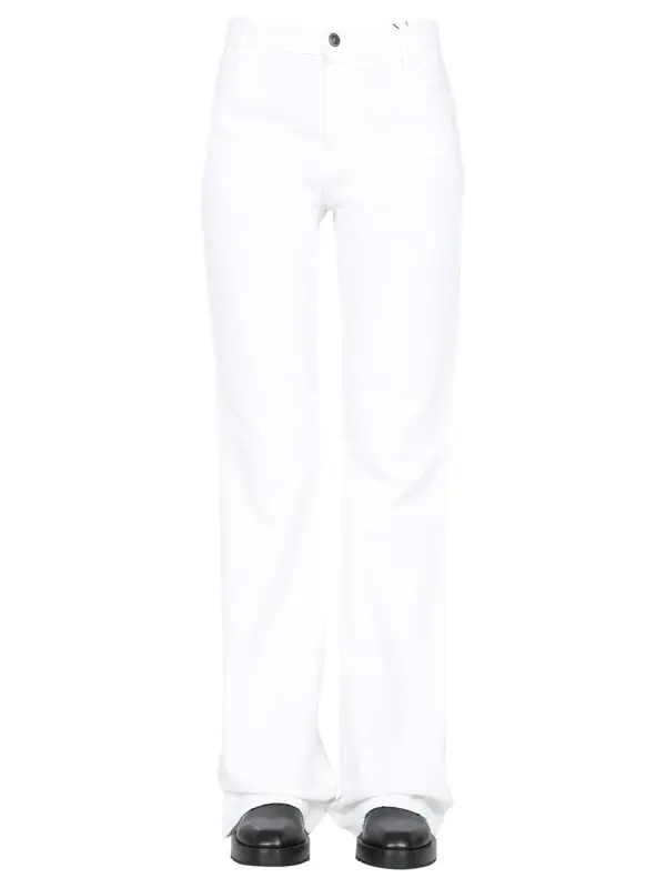 Raf Simons Flared Jeans - White