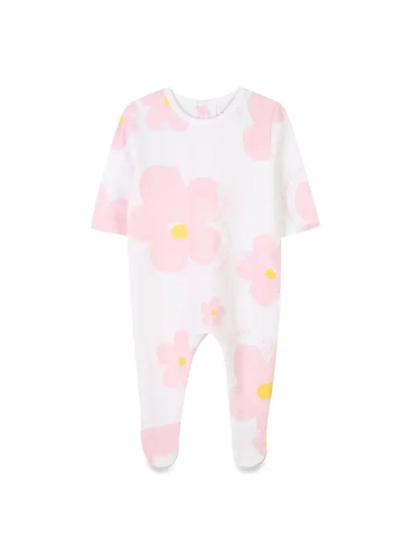 Marc Jacobs Pajama Set With Bib And Hat - Ivory