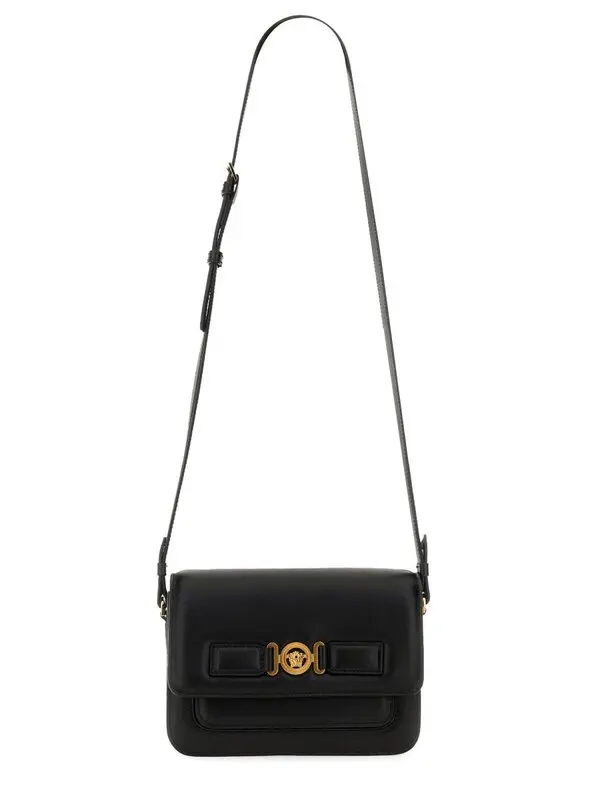 Versace Jellyfish Biggie Messenger Bag - Black