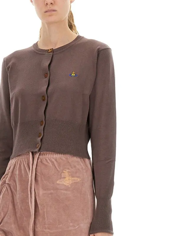 VIVIENNE WESTWOOD Cardigan Bea - Brown
