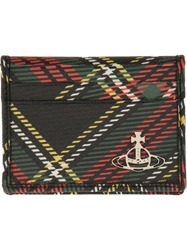VIVIENNE WESTWOOD Bi Fold Card Holder - Multicolour