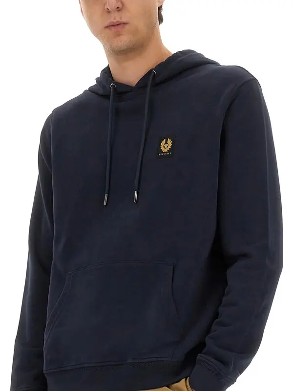 Belstaff Hooded Sweatshirt - Blue