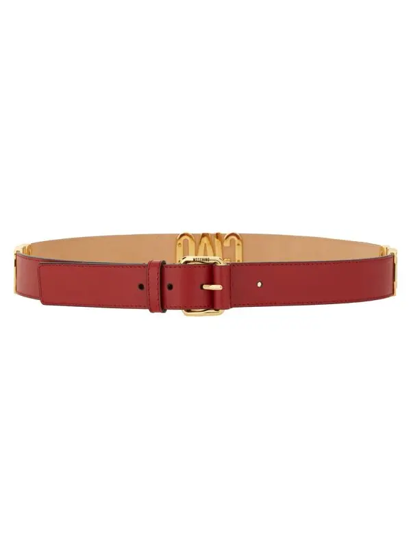Moschino Belt - Red