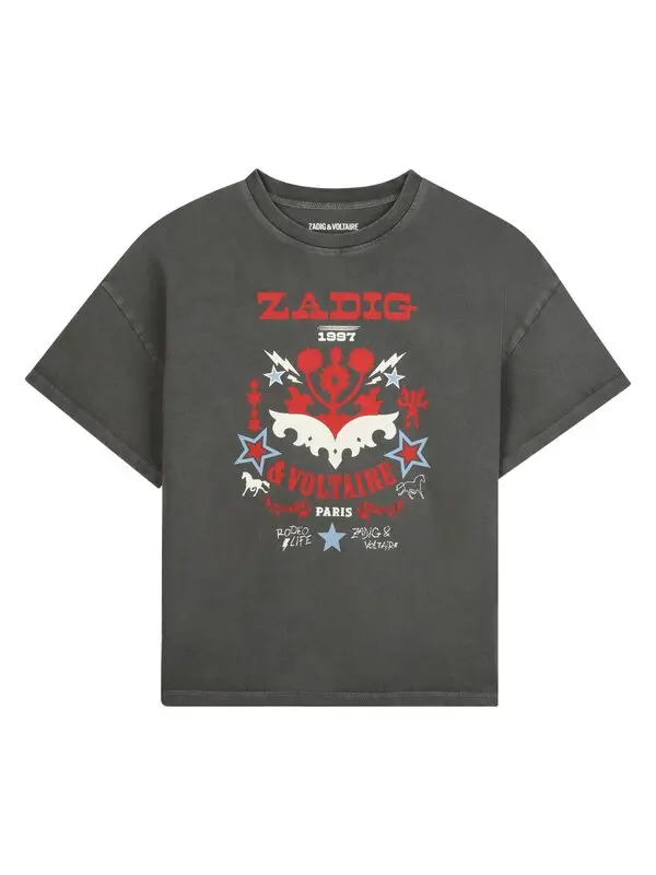 Zadig&Voltaire T-shirt With Logo - Black