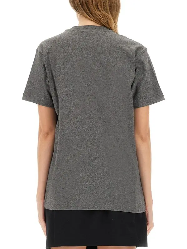 Moschino T-shirt With Embroidered Logo