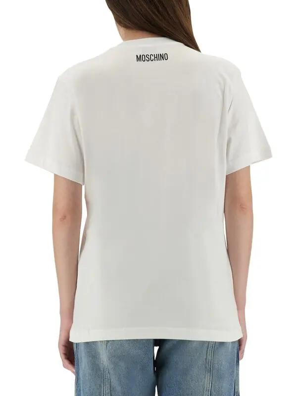 Moschino Printed T-shirt - White