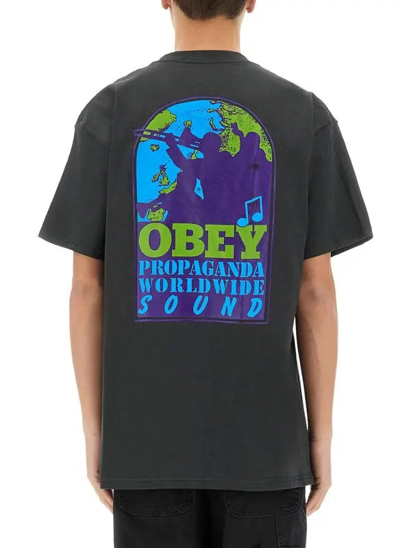 Obey Worldwide Sound' T Shirt