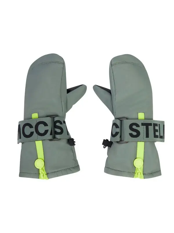 Stella McCartney Ski Mittens - Green