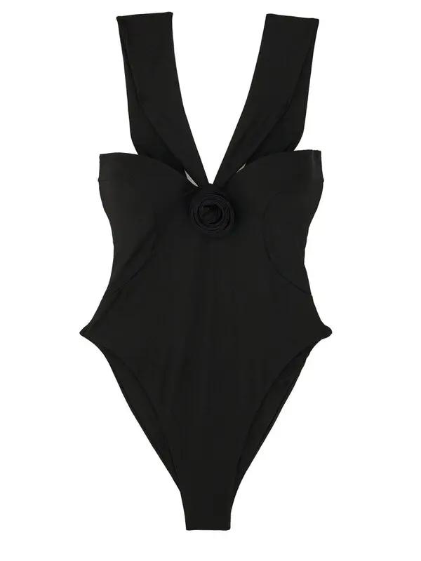 LA REVECHE Sahar One Piece Swimsuit - Black