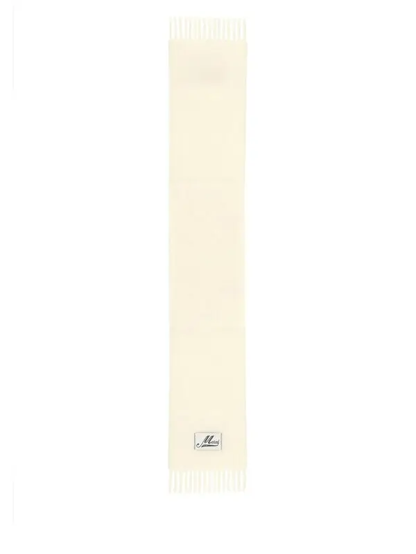 Marni Alpaca Scarf - White