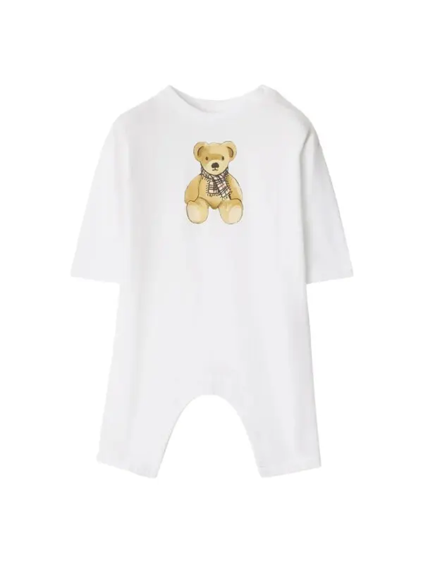 Burberry Casey Minibear Jumpsuit - White