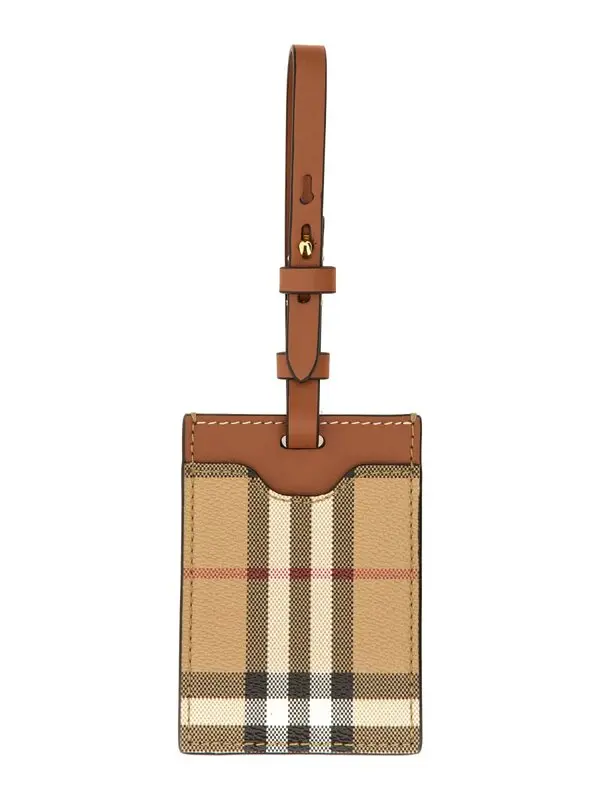 Burberry Nameplate 'porte Adresse' Check - Multicolour