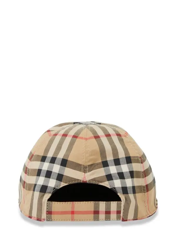 Burberry Check Patterned Baseball Hat