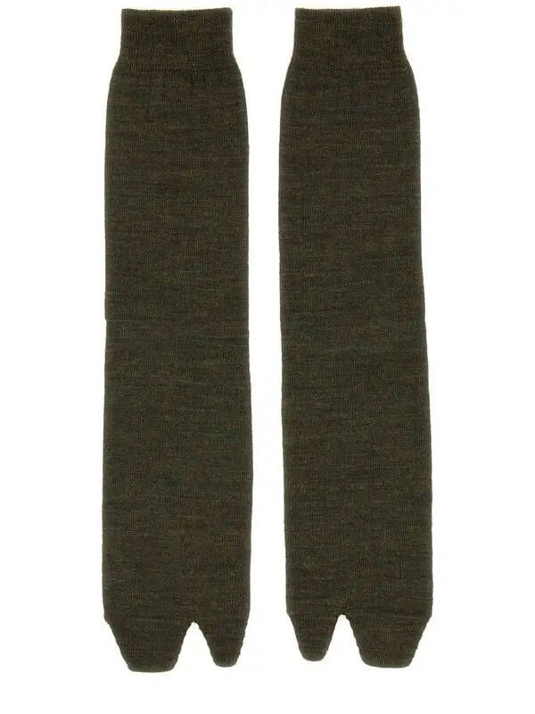 MAISON MARGIELA Tabi Socks - Green