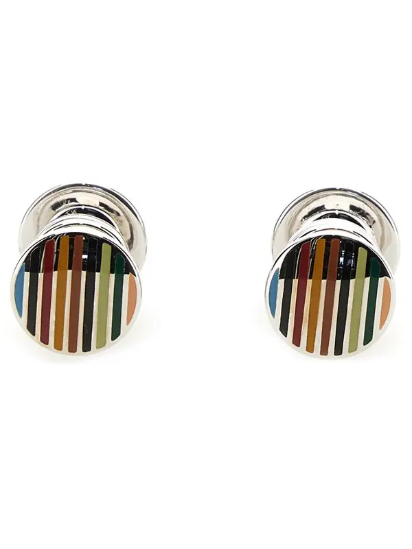 Paul Smith Signature Pop' Cufflinks - Silver