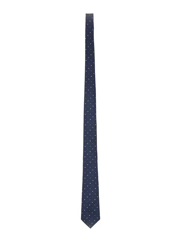 Paul Smith Polka Dot Neck Tie - Blue