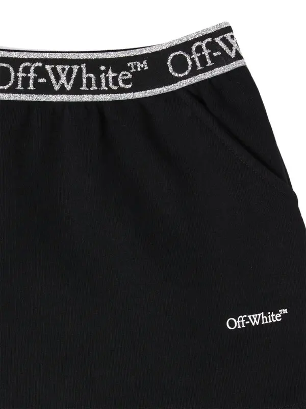 Off White Bookish Logo Skirt