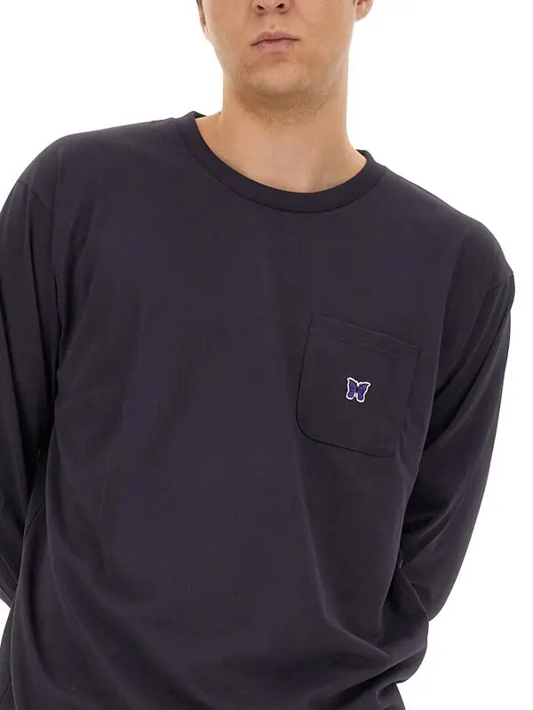 Needles T-shirt With Logo - Multicolour