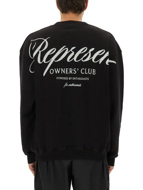 REPRESENT Owners Club Script Sweatshirt