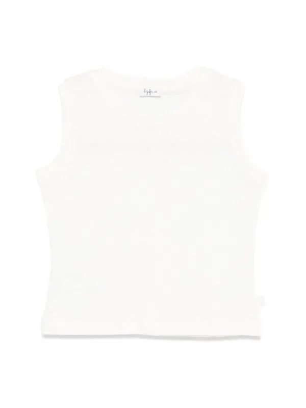 IL GUFO Canvas Top - White