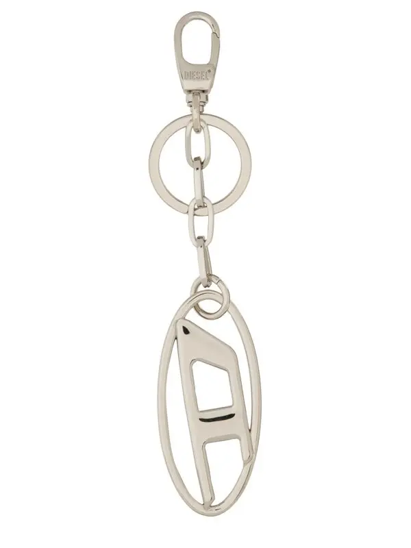 DIESEL® Keychain With Logo - Gold
