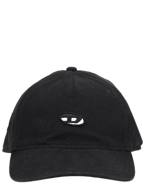 DIESEL Baseball Hat With Logo - Black