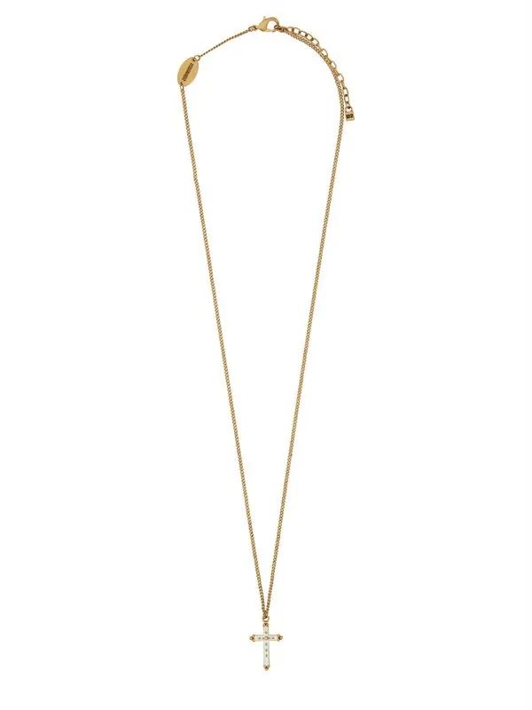 Dsquared2 Vintage Cross Pendant Necklace