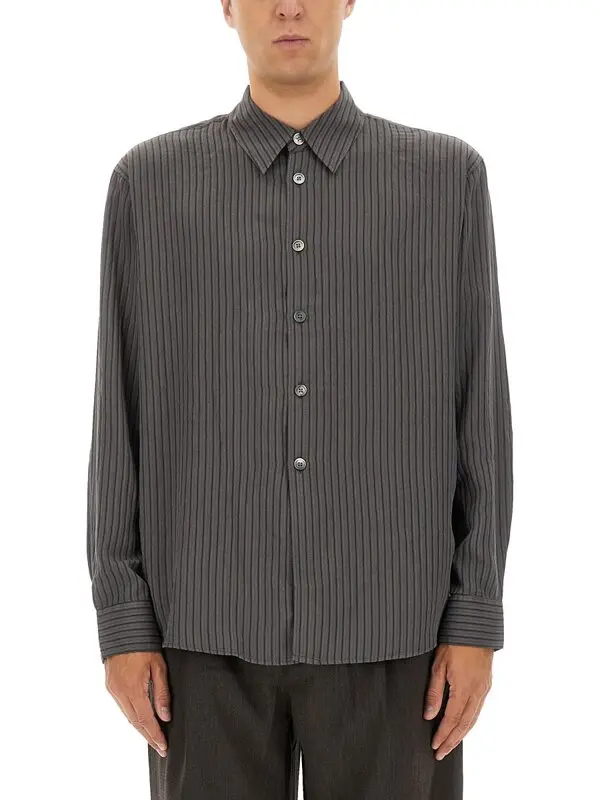 Our Legacy Contrasting Striped Shirt