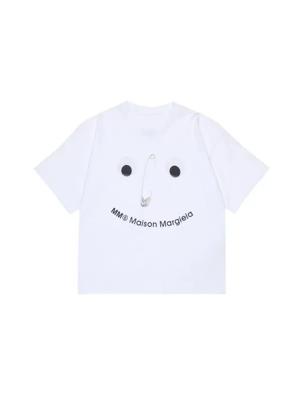 MAISON MARGIELA Smile Logo T-shirt - White