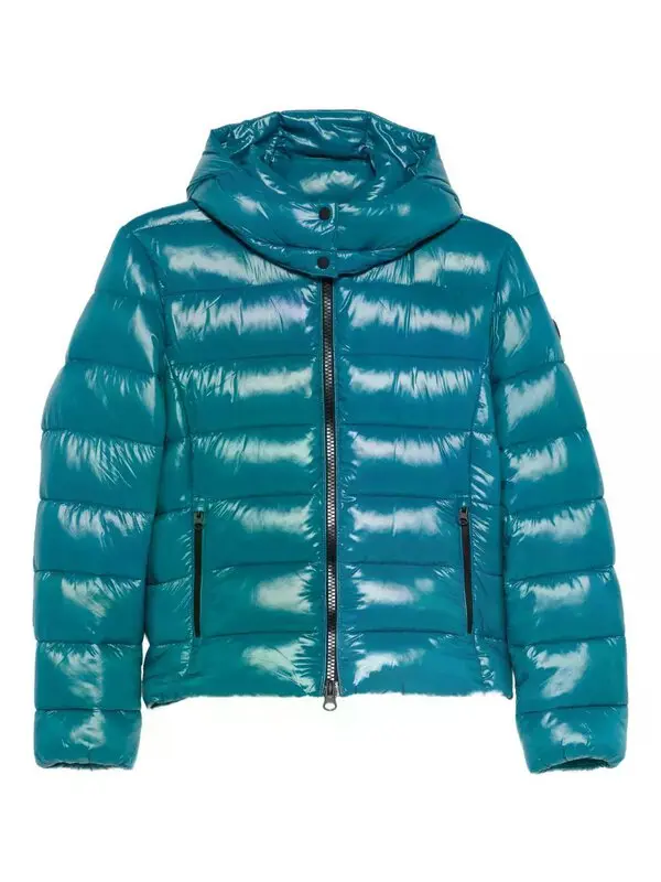 SAVE THE DUCK Hooded Padded Jacket - Blue