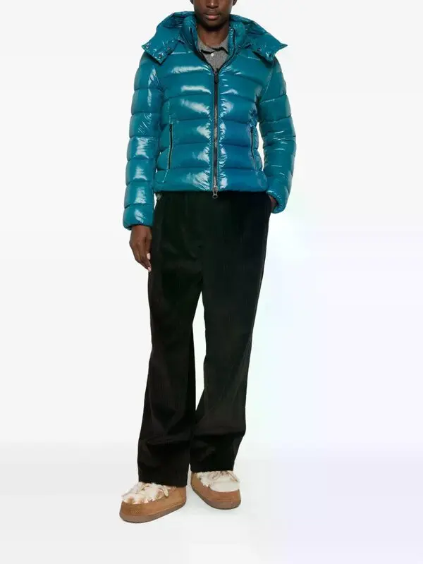SAVE THE DUCK Hooded Padded Jacket - Blue