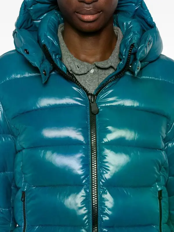 SAVE THE DUCK Hooded Padded Jacket - Blue