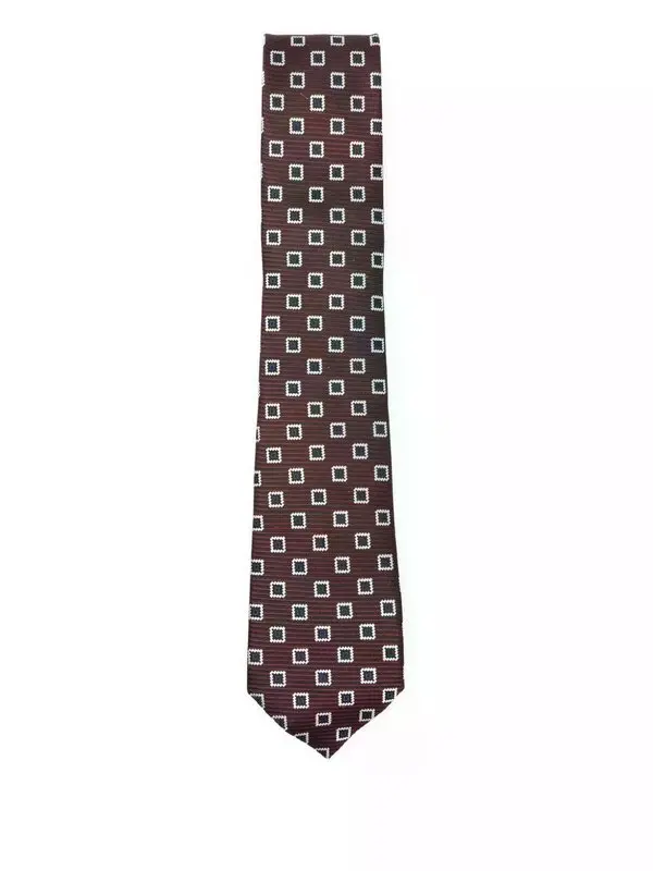 Zegna Silk Neck Tie - Red