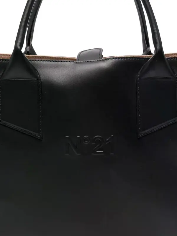 N°21 Logo-embossed Tote Bag