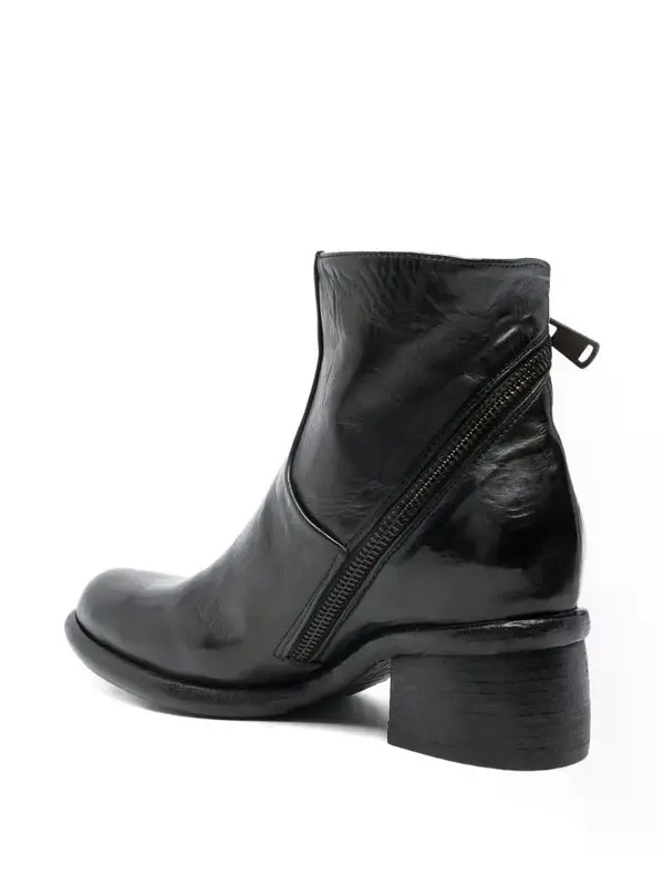 KING TARTUFOLI 50mm Zip-detail Ankle Boots