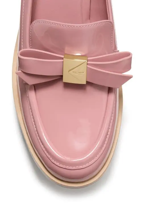 Kate Spade New York Deco Bow Loafer Pumps - Barre Pink