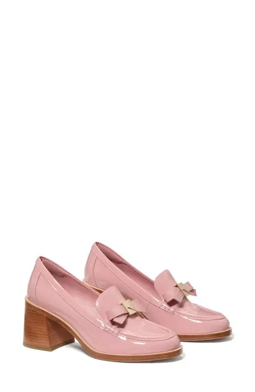 Kate Spade New York Deco Bow Loafer Pumps - Barre Pink