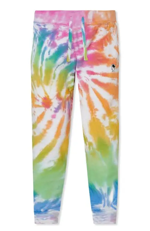 DALIX Astronaut Tie Dye Fleece Jogger Pant - Eternity