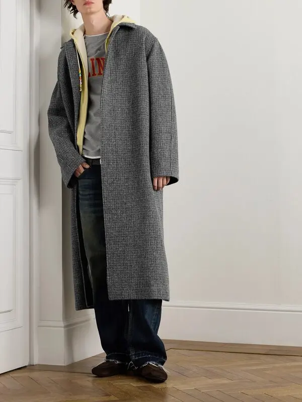 Celine Wool-tweed Overcoat