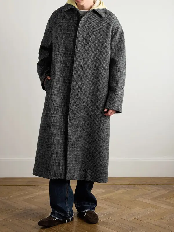 Celine Wool-tweed Overcoat
