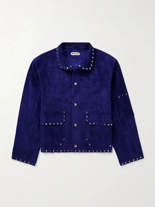 BODE Studded Suede Jacket
